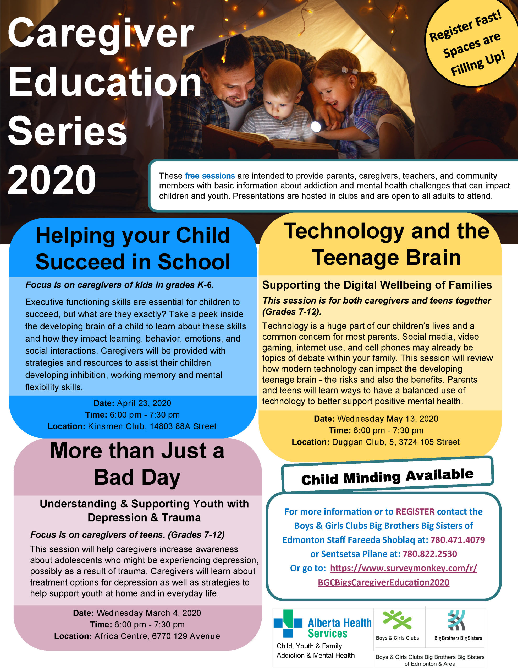 Caregiver Support & Education Sessions